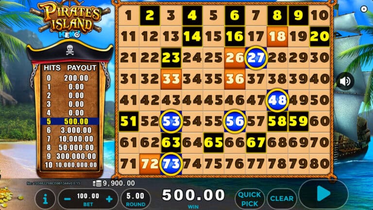 Play Free Keno Games Online Vegas Style - No Download